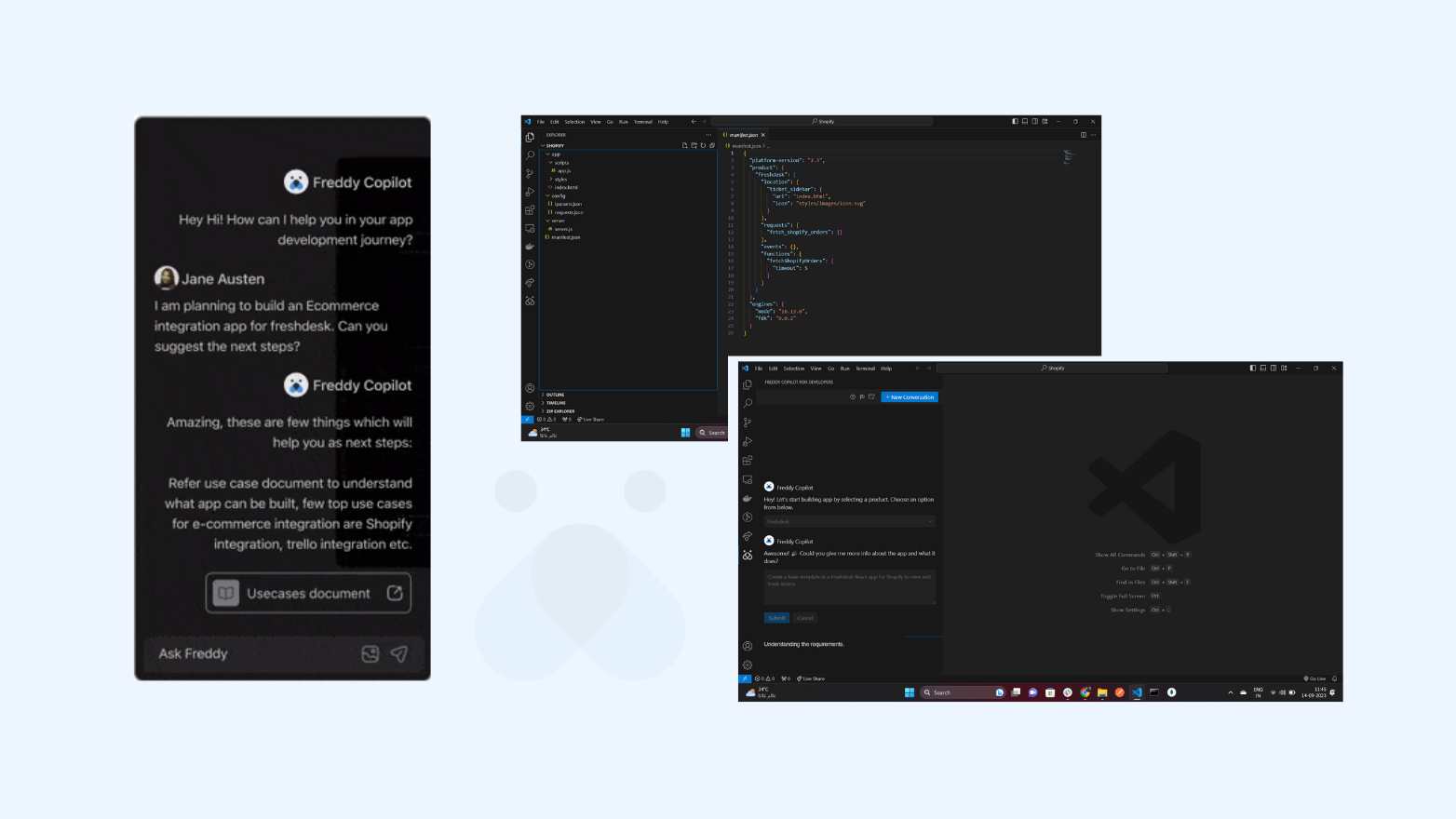 Freddy Copilot for Developers: A Generative AI-Powered Development Experience Tool